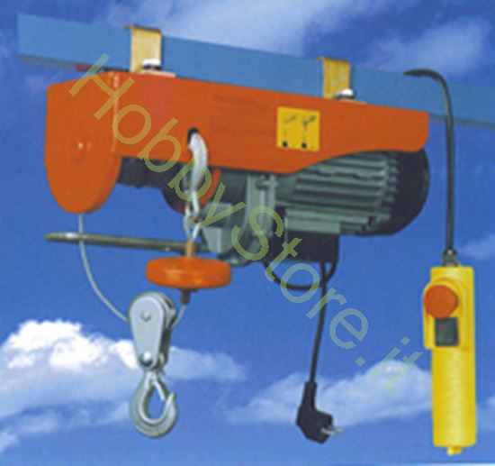 Paranco elettrico portata 100-200 Kg a €99,00 IVA inc.