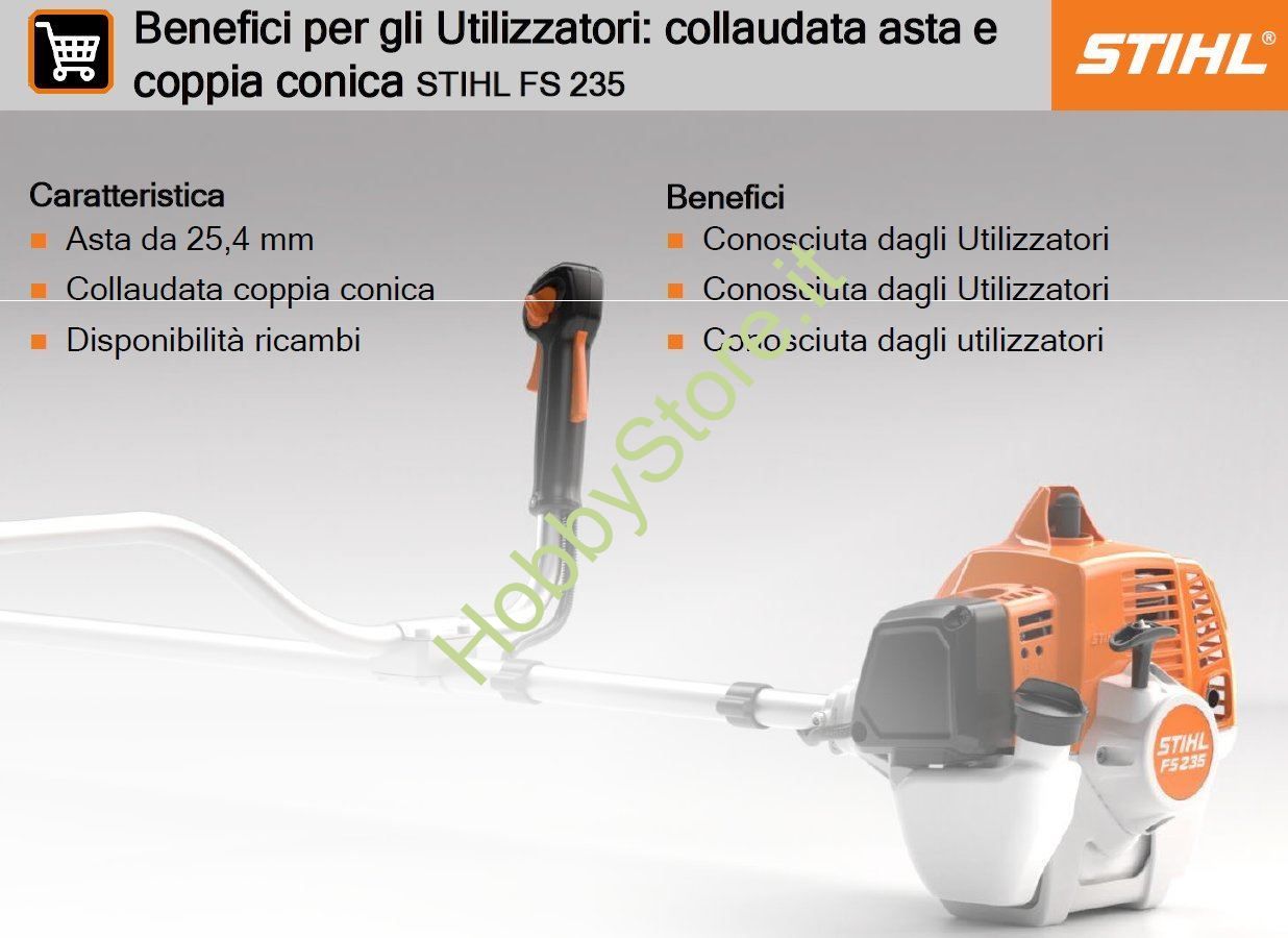 Decespugliatore Stihl FS 235 R, categoria Decespugliatori STIHL