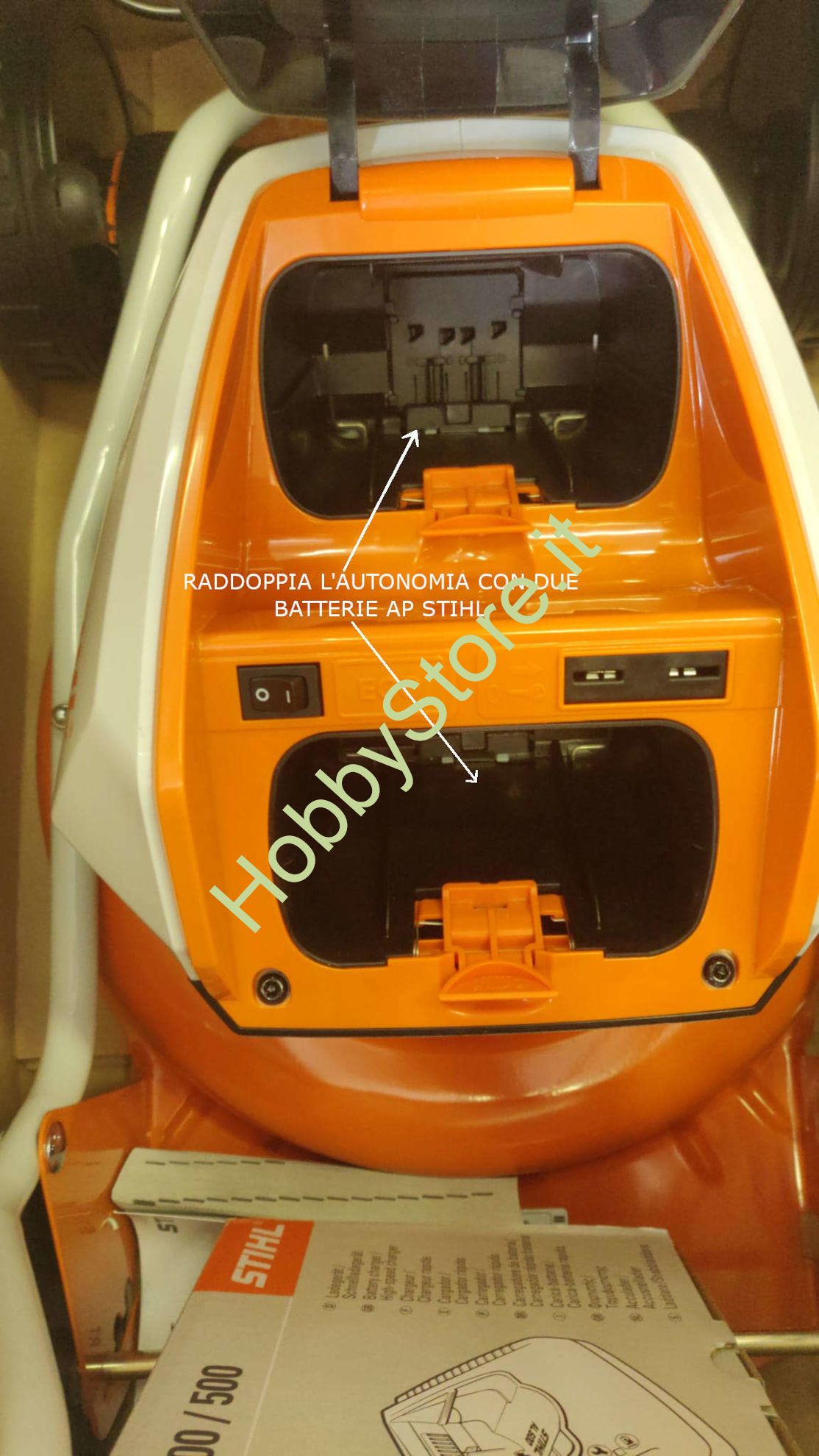 Rasaerba a Batteria Stihl RMA 2 RT Set completo, categoria Rasaerba a ...