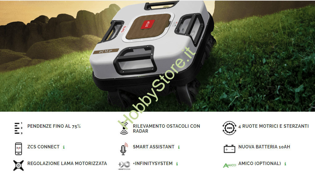 Rasaerba Zucchetti Quad Elite, categoria Robot Rasaerba ZUCCHETTI