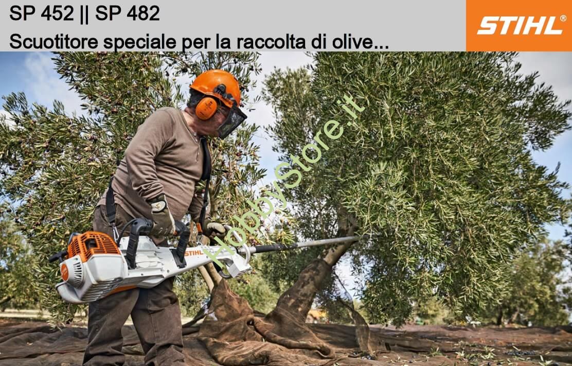 Scuotitore a gancio SP 452 Stihl, categoria Abbacchiatori STIHL