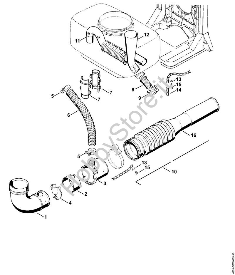 Dispositivo di polverizzazione e di granulazione SR 340, categoria SR ...