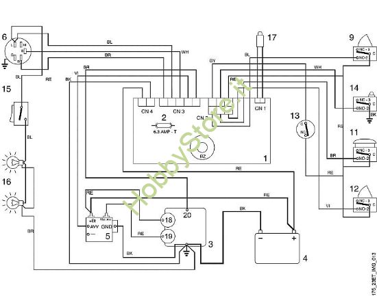 M1 - Schema elettrico MT 540, categoria MT 540 VIKING