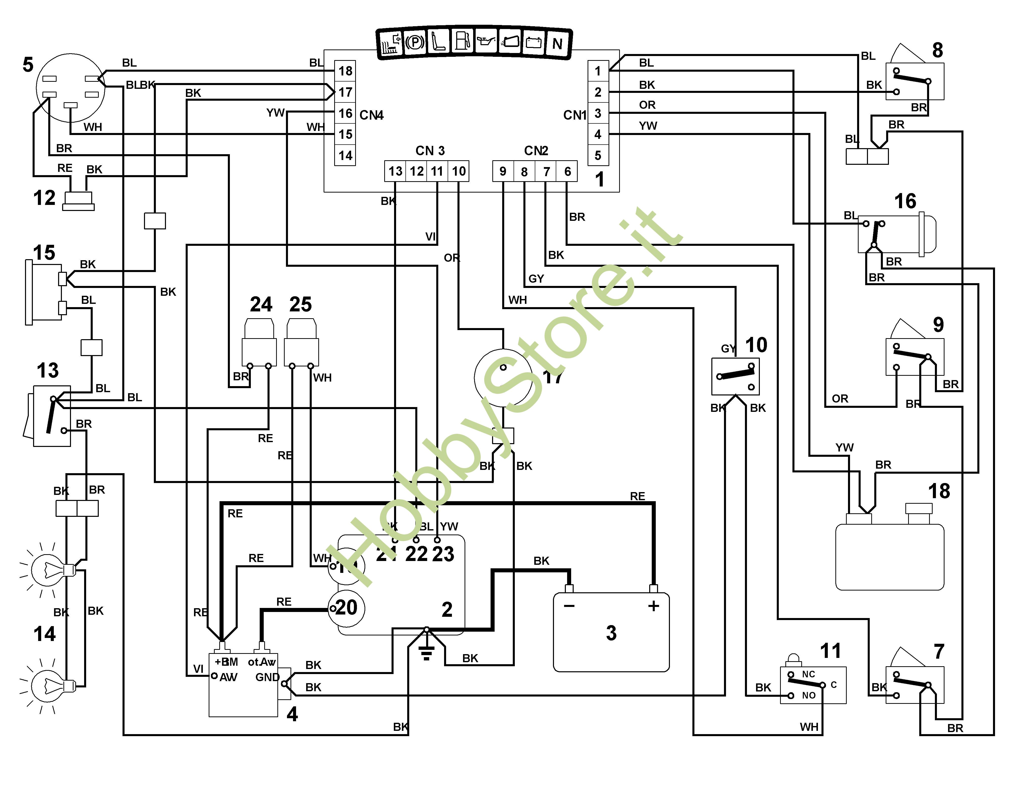 N - Schema elettrico MT 795, categoria MT 795 VIKING