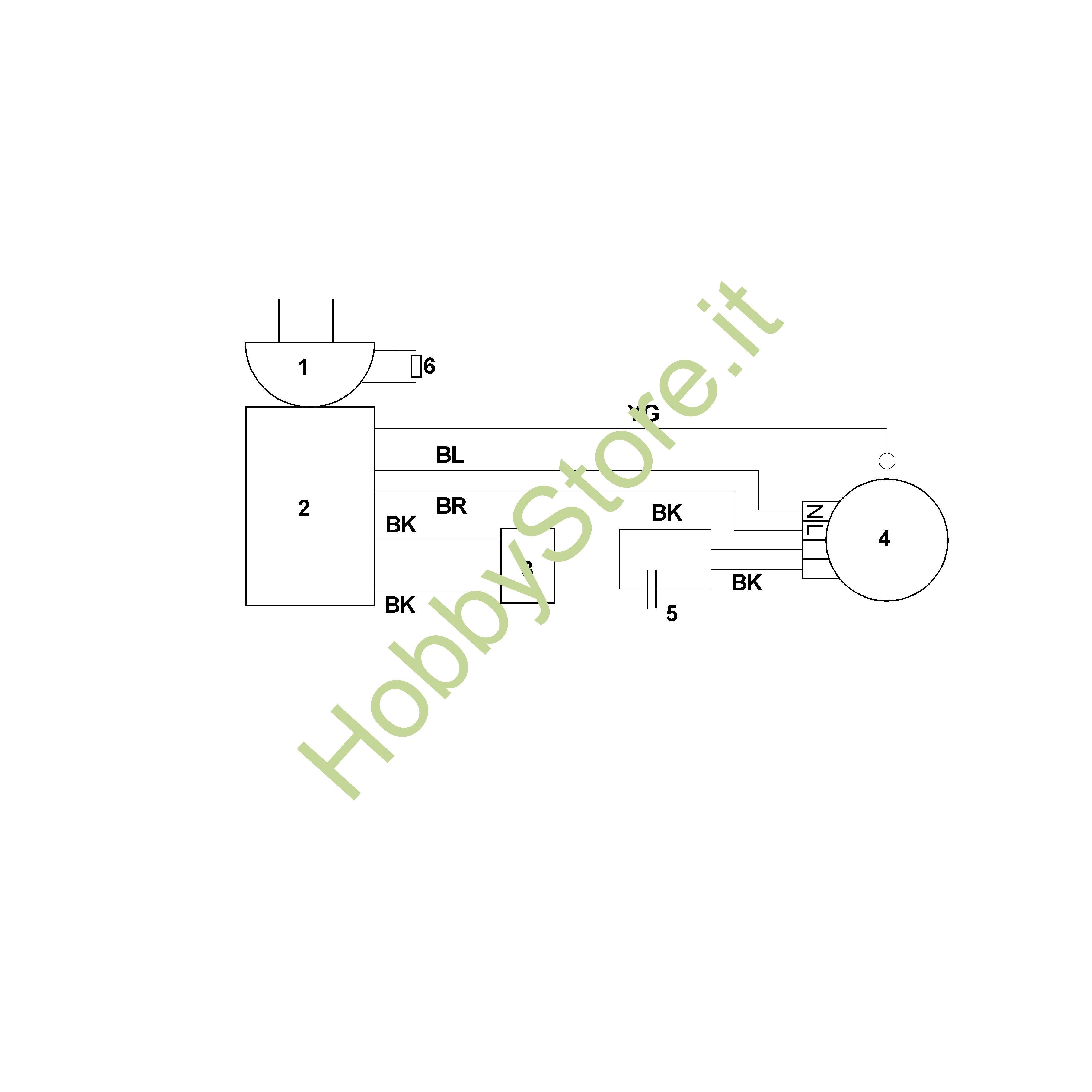 G - Schema elettrico GE 250.1 S GE 250.1 S, categoria GE 250.1 S VIKING