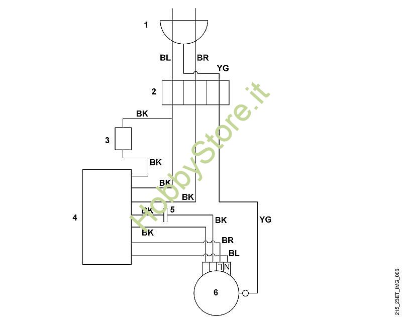 G - Schema elettrico GE 345 GE 345, categoria GE 345 VIKING