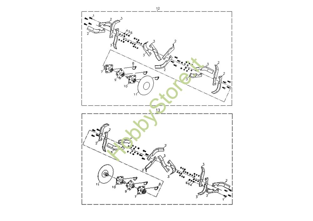 Fresa MH 198 RKS (K800 HC - EURO5) Motozappa, categoria MH 198 RKS ...