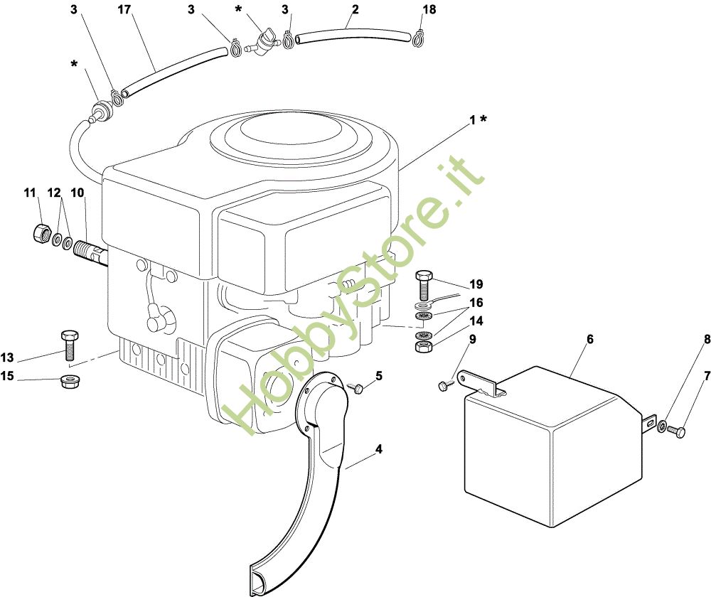 Motore OM 92C/13,5M Cat.2001 Trattorino, categoria OM 92C/13,5M Cat ...