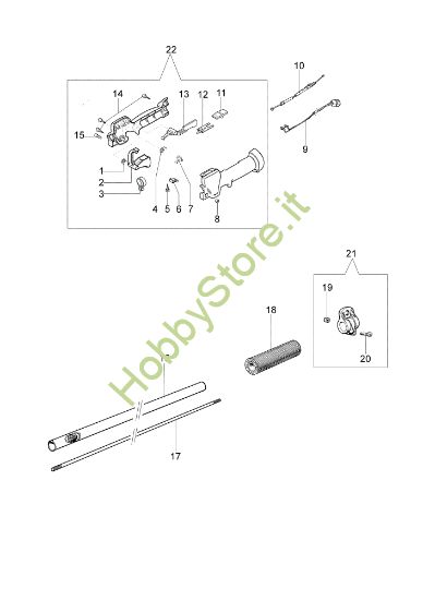 Asta PP 250 Potatore, categoria PP 250 Potatore OLEOMAC
