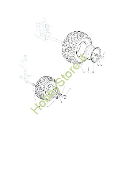 Ruota EF 103/21 Cat. 2020 Trattorino, categoria EF 103/21 Cat. 2020 ...