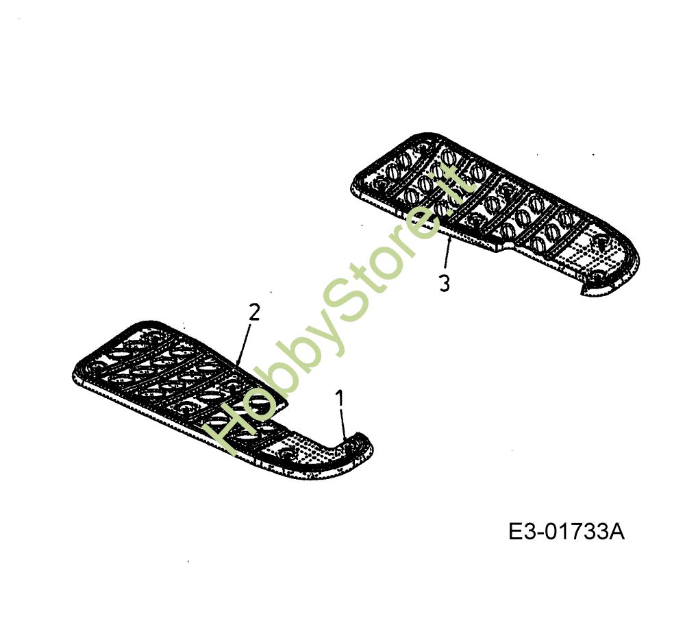 Pedane FORMULA 107 H Trattorino, categoria FORMULA 107 H Trattorino EFCO