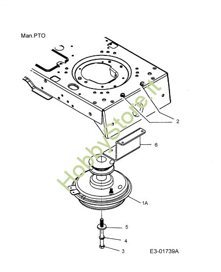 Frizione FORMULA 107 H Trattorino, categoria FORMULA 107 H Trattorino EFCO