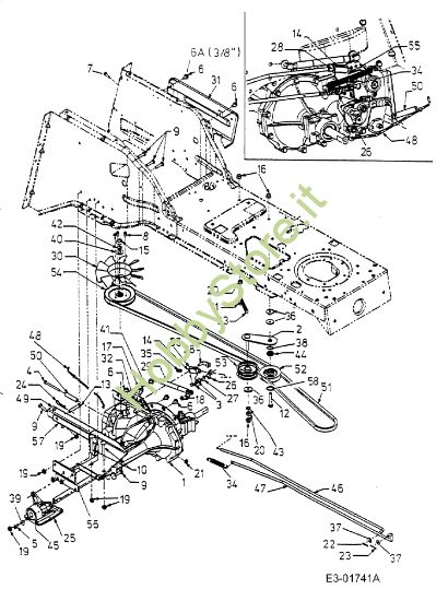 Trasmissione FORMULA 107 H Trattorino, categoria FORMULA 107 H ...